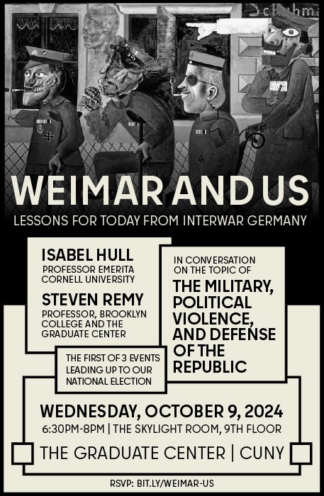 "Weimar and Us: Lessons for Today from Interwar Germany—Part I: The ...